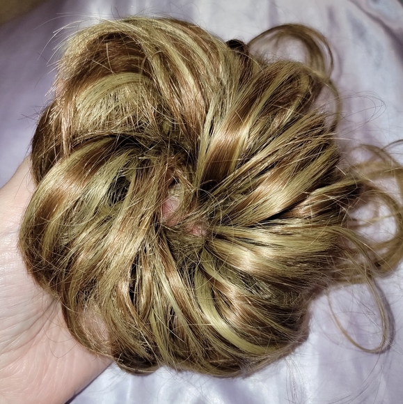 Hair | Large Ash Brown Messy Bun Hair Scrunchie Wig Hairpiece | Poshmark